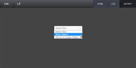 Styling Select Box With CSS3 Bypeople
