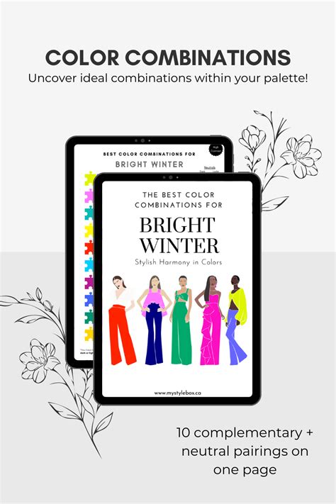 Bright Spring Season Color Palette And Combinations Bundle