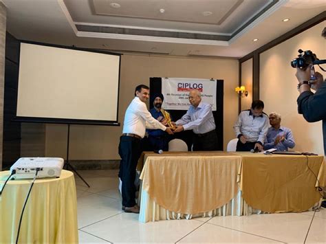 It Was An Honor To Receive A Felicitation Award For My Contribution To The Api Industry