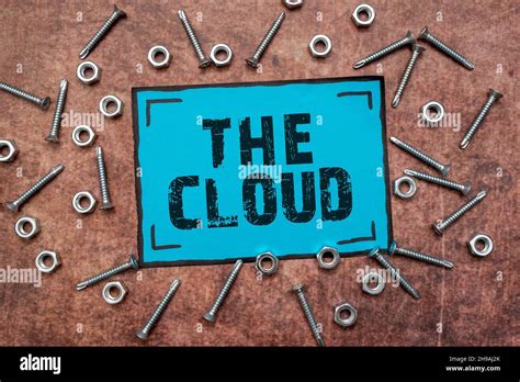 Text Caption Presenting The Cloud Word Written On Programs Used In Storing Accessing Data Over