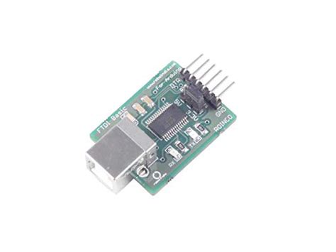 Ftdi Ft232 Basic Breakout Usb Serial Uart With L Type Male Header For Arduino And Serial