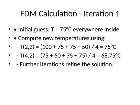 Detailed2dheatconductionwithcalculationspptx