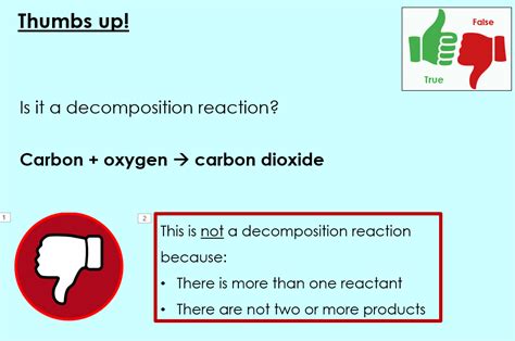 Decomposition Reactions Ks3 Activate Lesson Teaching Resources