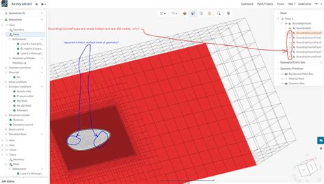 Mesh Viewing And Creation Anomalies Using Simscale Simscale Cae