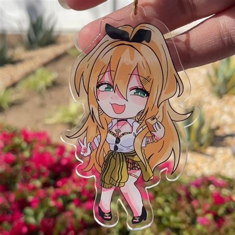 Rupee Chibi Keychain Nikke Kokai Island