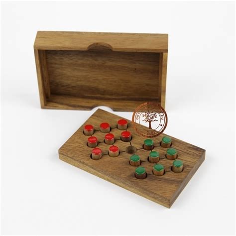 Gra Drewniana Halma Mini Gra Planszowa Sklep Grydrewnianeeu
