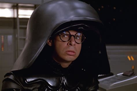 Hd Wallpaper Of Rick Moranis In Spaceballs With Darth Helmet