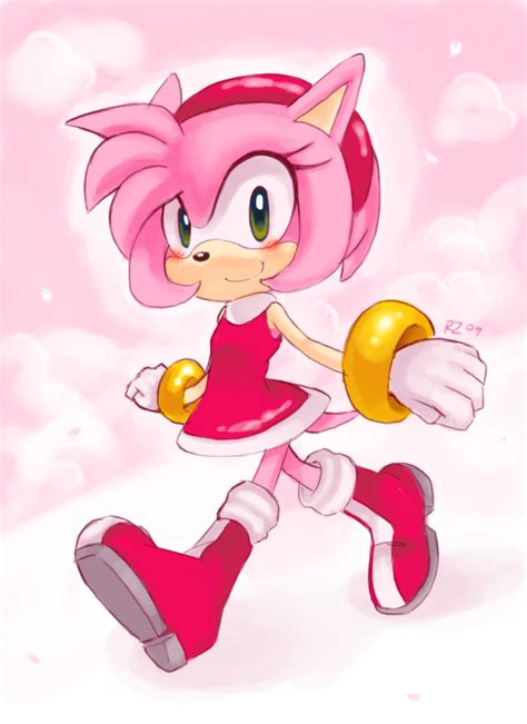 Cute Amy Rose Art By Redztheartist Ramyrose