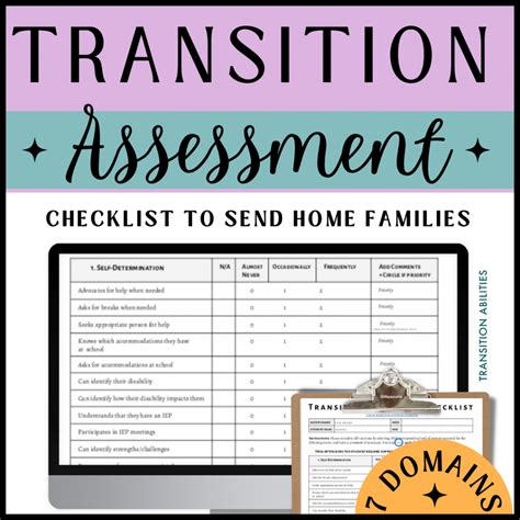 Transition Assessments 101 Transition Abilities
