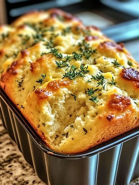 Herb And Cheese Quick Bread Easy Sweet Meal