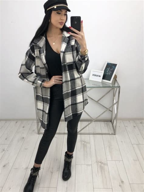 Koszula Black Monrea Fau Butik