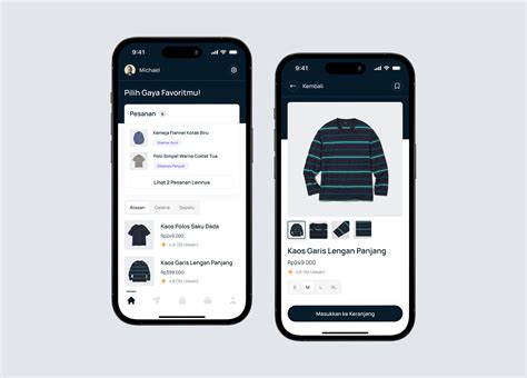 Baju Baru Fashion Commerce Ui Exploration Behance