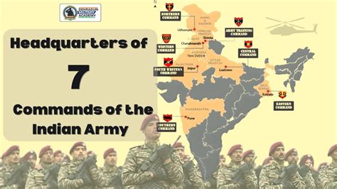 Seven Commands Of The Indian Army Important For The Ssb