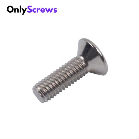 M6 X 25mm Hex Allen Csk Ss 304 Screw Dia 6mm Length 25mm Onlyscrews