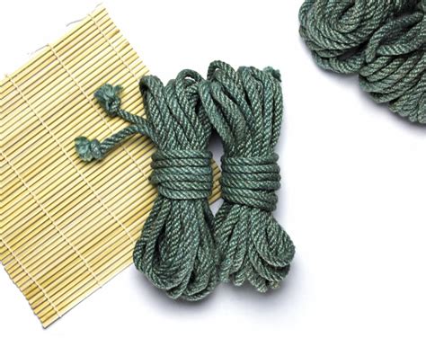3 Light Blue Jute Bondage Ropes Sex Ropes Kit Mature Etsy