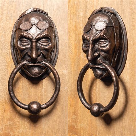 Handmade Jacob Marley Door Knocker Decoration — Modulus Props
