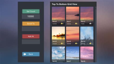 UGUI Super ScrollView