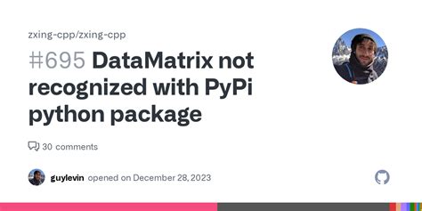 DataMatrix Not Recognized With PyPi Python Package Issue 695 Zxing