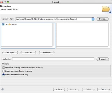 Beginning Eclipse Cvs Basics 3 Import An Existing Set Of Project Files Into Cvs Thedesignspace