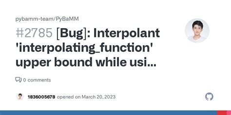 Bug Interpolant Interpolatingfunction Upper Bound While Using Current Input Mode · Issue