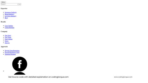 Flexy Mega Menu Using Html Css And Javascript Coding Torque Coding Torque