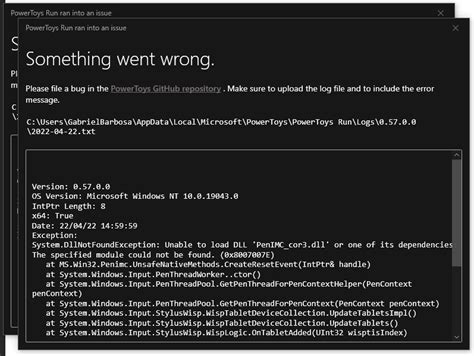 Issue When Plugging In Drawing Tablet · Issue 17876 · Microsoftpowertoys · Github