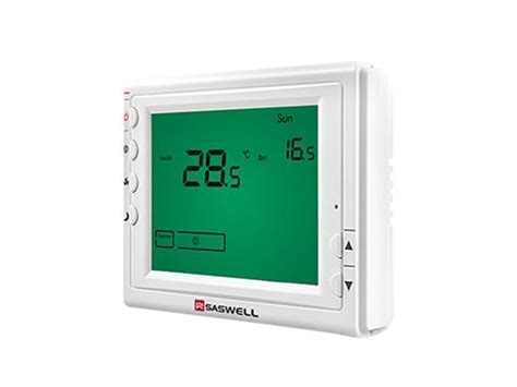 2h 2c Ahu Thermostat With External Sensor Sas908mtw Manufacturer China