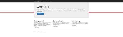 Css Stretch Mvc Web App Over Whole Screen Stack Overflow