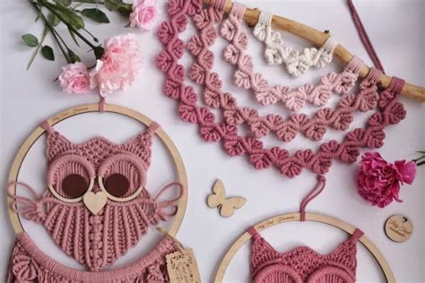 free macrame knot guide with step by step photos and instructions free wall hanging pattern