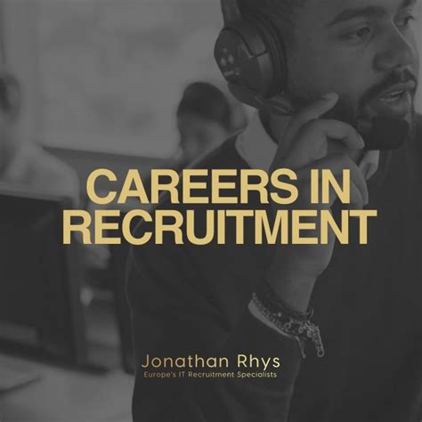 Jonathan Rhys Recruitment Ltd On Linkedin Join Our Team