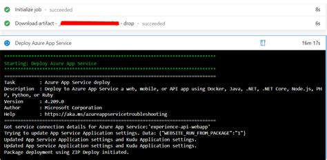 Release Pipeline In Azure Is Taking More Than 1 Hr To Deploy Zip File And Givingtime Out Error