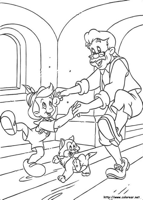 Dibujos Para Colorear De Pinocho