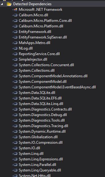 C Setup Project Is Adding Built In NET Framework System Assemblies