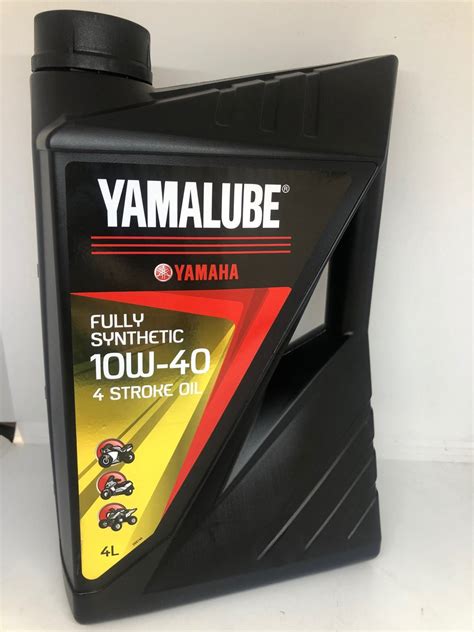 YAMALUBE Genuine Yamaha FULL SYNTHETIC 10W-40 Engine Oil 4 Litre - City ...
