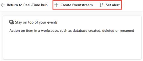 Explore Fabric Workspace Item Events In Fabric Real Time Hub Microsoft Fabric Microsoft Learn