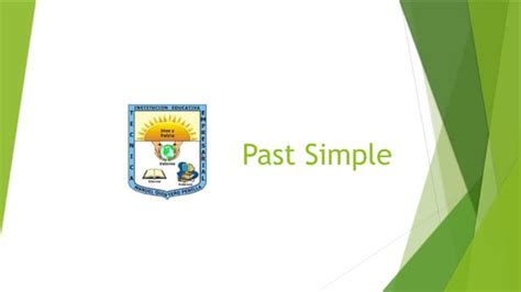 Past Simple Explanation And Some Exercises Pptx