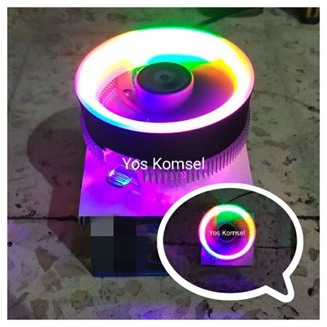 Jual Hsf Processor Cpu Cooler Rgb Fan Processor Rgb Kipas Rgb Shopee Indonesia