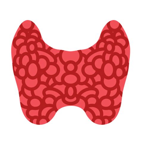 Thyroid Gland Generic Flat Icon