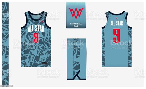 스포츠 클럽을 위한 농구 유니폼 모형 템플릿 디자인 농구 유니폼 앞면과 뒷면의 농구 반바지 농구 로고 디자인 0명에 대한 스톡 벡터 아트 및 기타 이미지 Istock