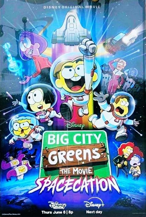 Big City Greens The Movie Spacecation 2024 Постеры Фильмру