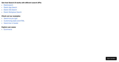 Search Ui Examples Codesandbox