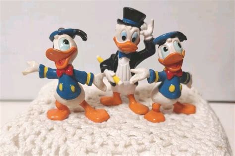 Vintage Walt Disney Donald Duck Hong Kong Cake Topper Figure Toy Applause Pvc For Sale Justdisney