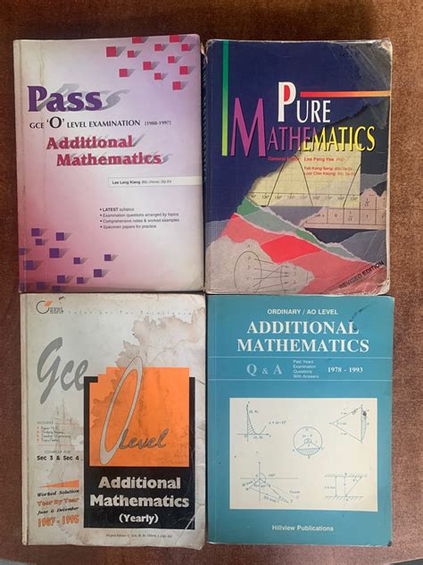 Mathematics Books Hobbies And Toys Books And Magazines Assessment Books On Carousell