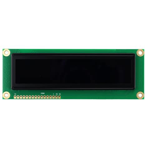 Green 16x2 Character Oled Module