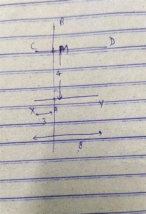 Draw Segment Mathrm Xy 8 Mathrm Cm On The Line Segment