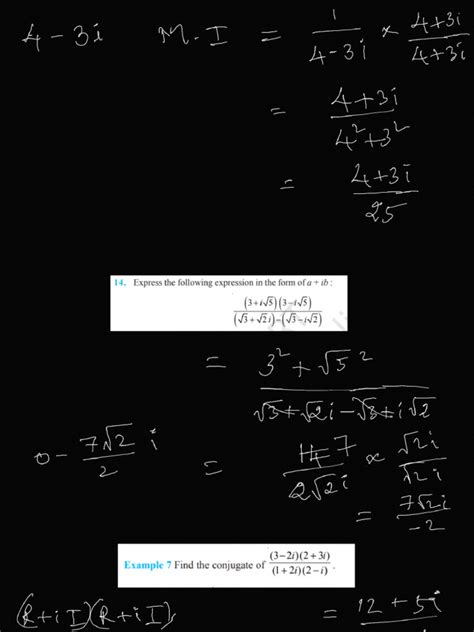 Ch 4 Complex Numbers And Quadratic Equations 4th Oct 2024 Pdf