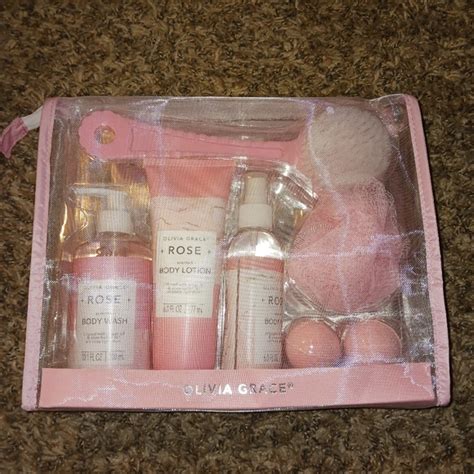 Olivia Grace Bath And Body Nwt Olivia Grace Rose Beauty Set Poshmark