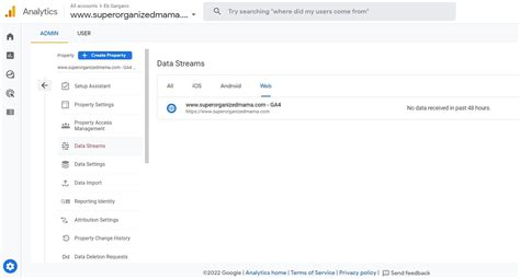 How To Set Up Google Analytics 4 Step By Step With Screengrabs Productive Blogging