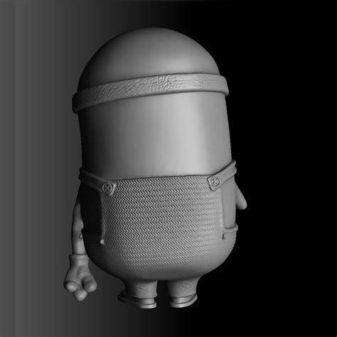 Minion Carl 3d Model By Naeem32