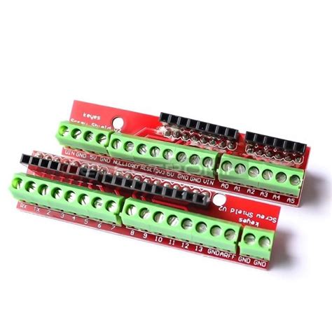 Carte Dextension De Bornier à Vis Shield V2 Double Support Pour Arduino Uno R3 Shield